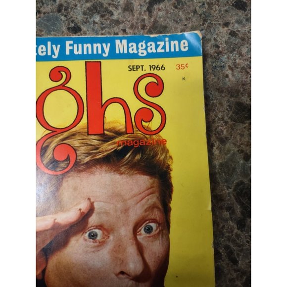 Other | Vintage Laughs Magazine Sept 1966 Danny Kaye Joel Beck Risque ...